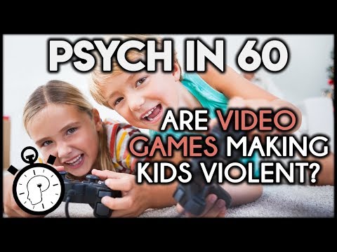 Are Video Games Making Kids Violent? | Psych in 60