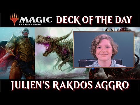 Julien's RAKDOS AGGRO Magic the Gathering Deck deutsch MTG Trader Duel Arena Tutorial deutsch