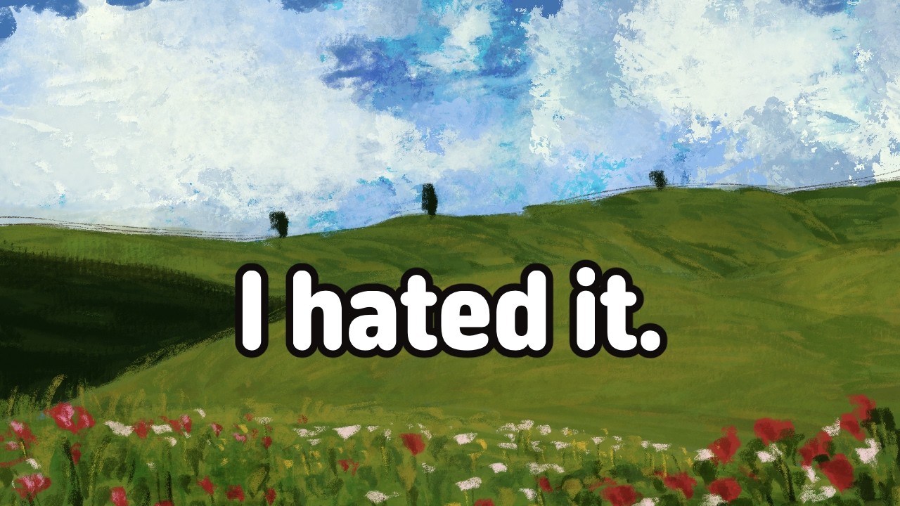i tried drawing landscapes for 30 days