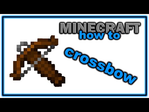 How to Craft and Use a Crossbow in Minecraft! | Easy Minecraft Tutorial