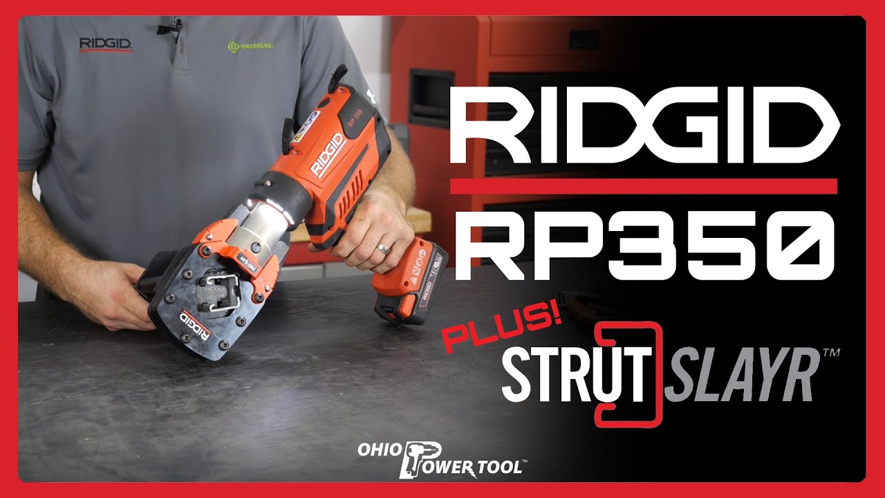 FULL DEMO | New Ridgid RP 350 Press Tool & StrutSlayr!