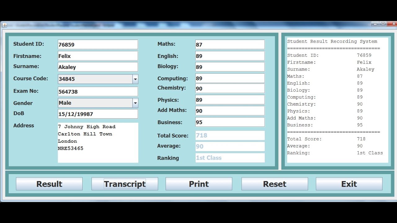 How to Create Student Record Management System in Java Eclipse - Full Tutorial