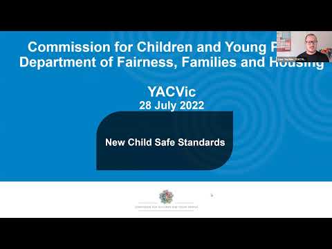New Victorian Child Safe Standards Webinar: What does the youth sector need to know?