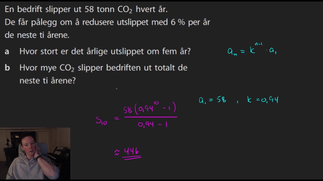 Oppgaver med rekker | UDL.no