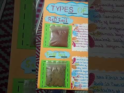 types of soils school project