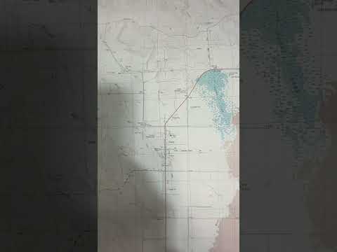 Carey Idaho US Geological Survey Map Quadrangle Old Paper Map