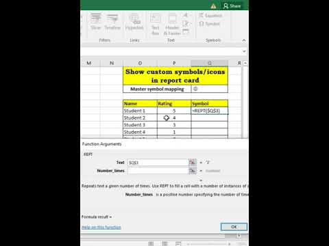 Custom symbols and icons in reports #viral #youtube #shortvideo #ytshorts #reports