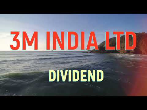 3M INDIA Declare Dividend Date 2022 l 3M INDIA Share Price l 3M INDIA News l Noble Stock