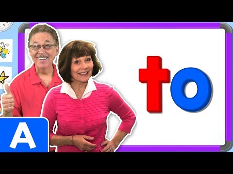 Jan Richardson Sight Words | Level A | To | Jack Hartmann