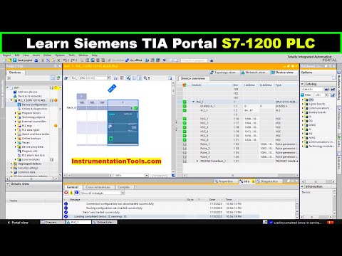 Learn Siemens TIA Portal S7-1200 PLC Course - Intro | Download | Installation