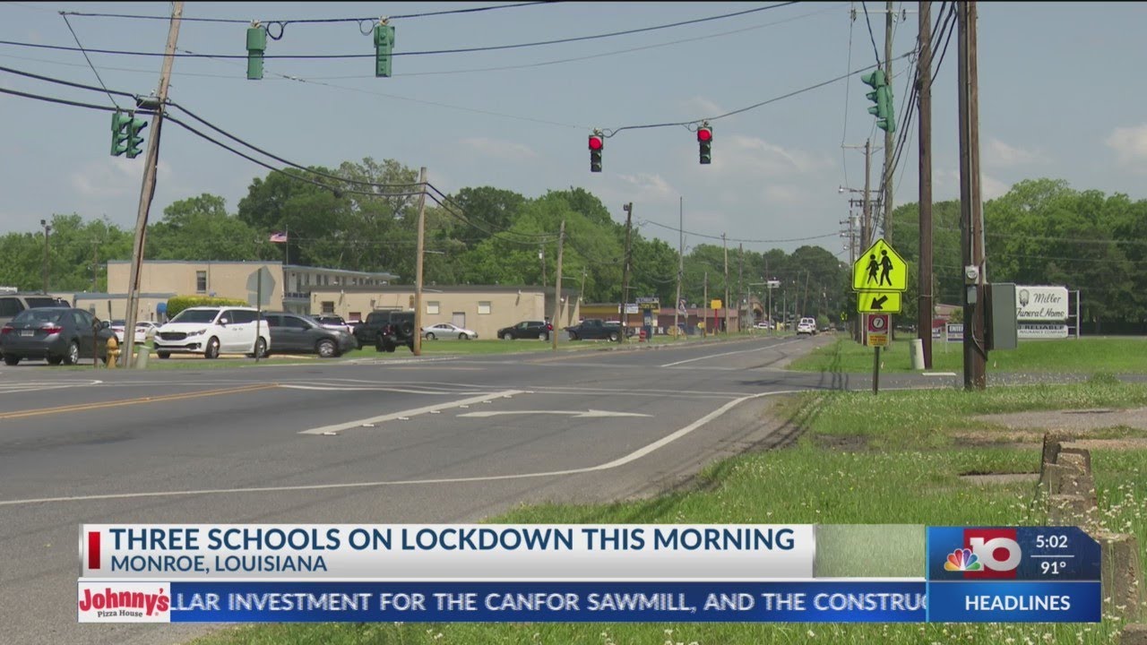 Carroll High, Carroll Junior High, and New Vision Learning Academy were temporarily placed on lockdo