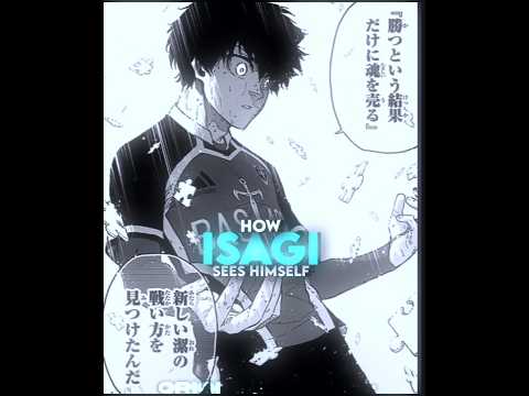 How Isagi ???? saw ???? himself [ blue ???? lock ???? edit ] [ Isagi ???? manga edit ] #isagigoal #bluelock #edit