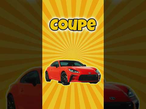 What is a coupe car? #automobile #mahindra #tata