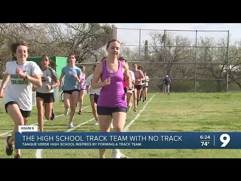 How the Tanque Verde track team runs with no track