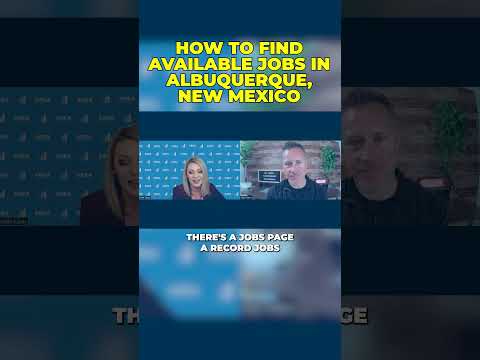 Where to find jobs in Albuquerque? #albuquerque #shorts