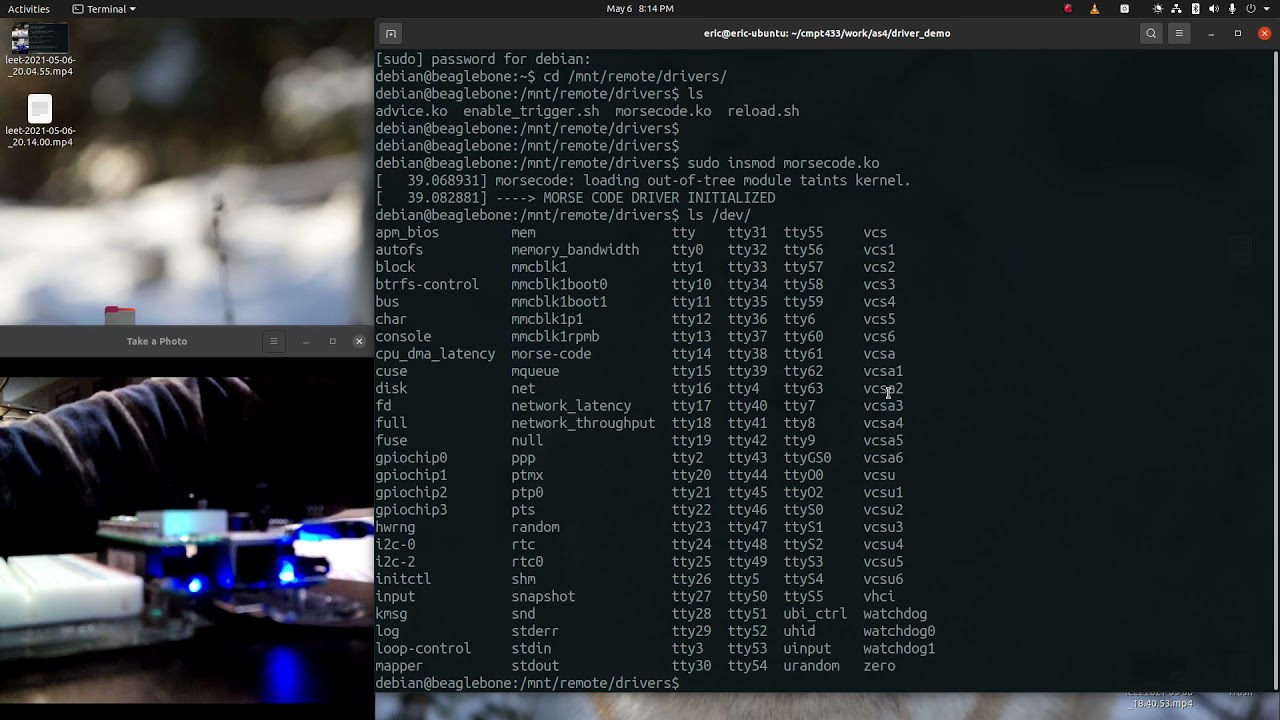 Morsecode Linux Driver