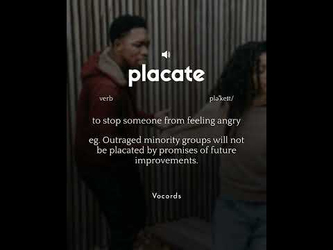 Meaning of placate