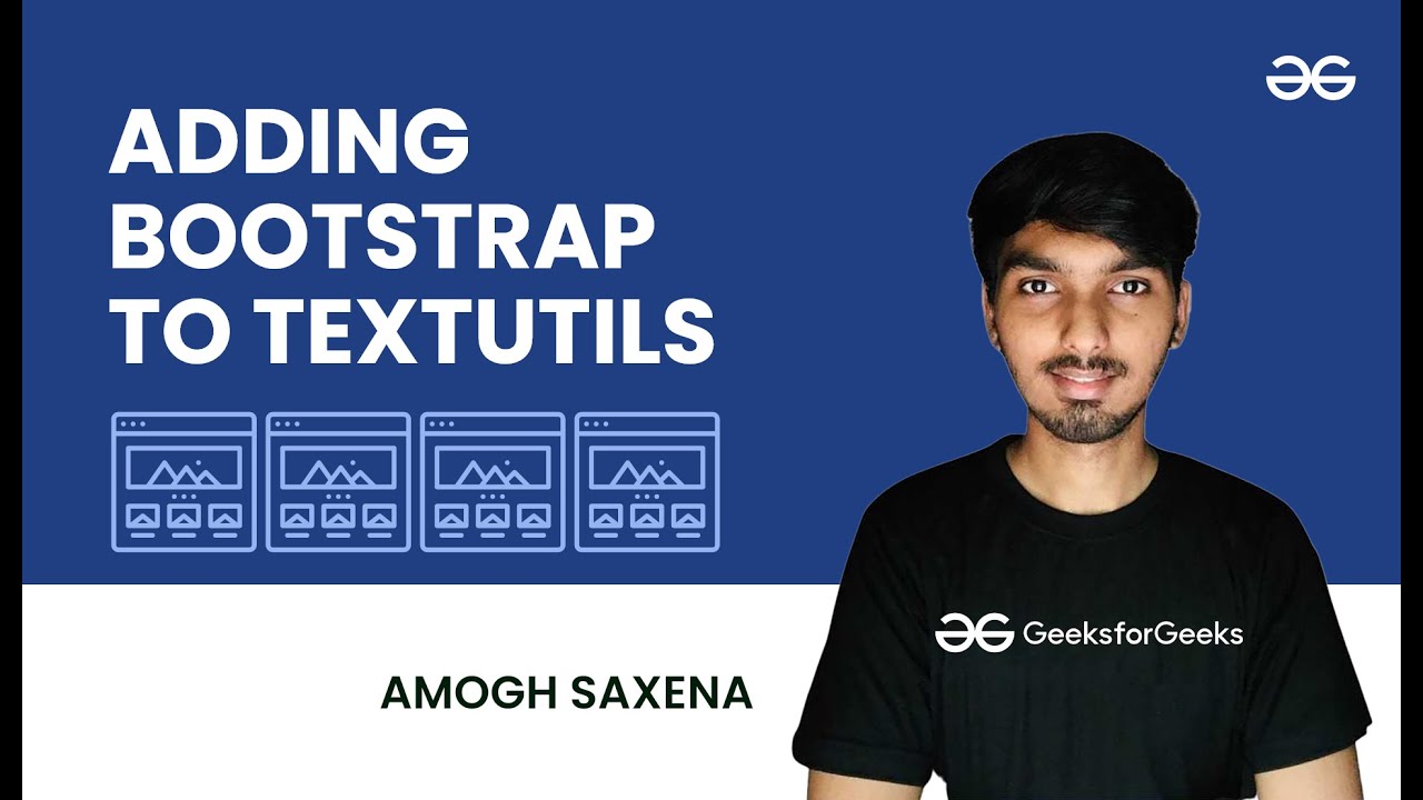 Adding Bootstrap to TextUtils Website | Complete Django Zero to Hero