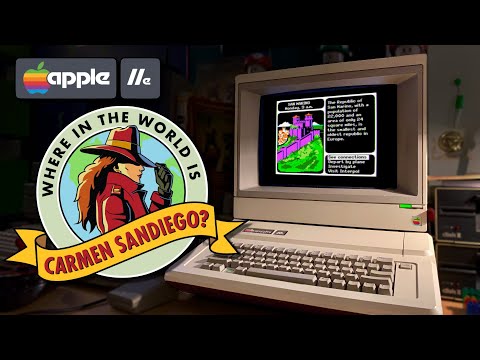 Where In The World Is Carmen Sandiego? | Playing Every Apple II Floppy E238 | on the trail again…
