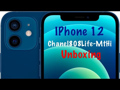 iPhone 12 128gb in blue Unboxing on the Verizon network