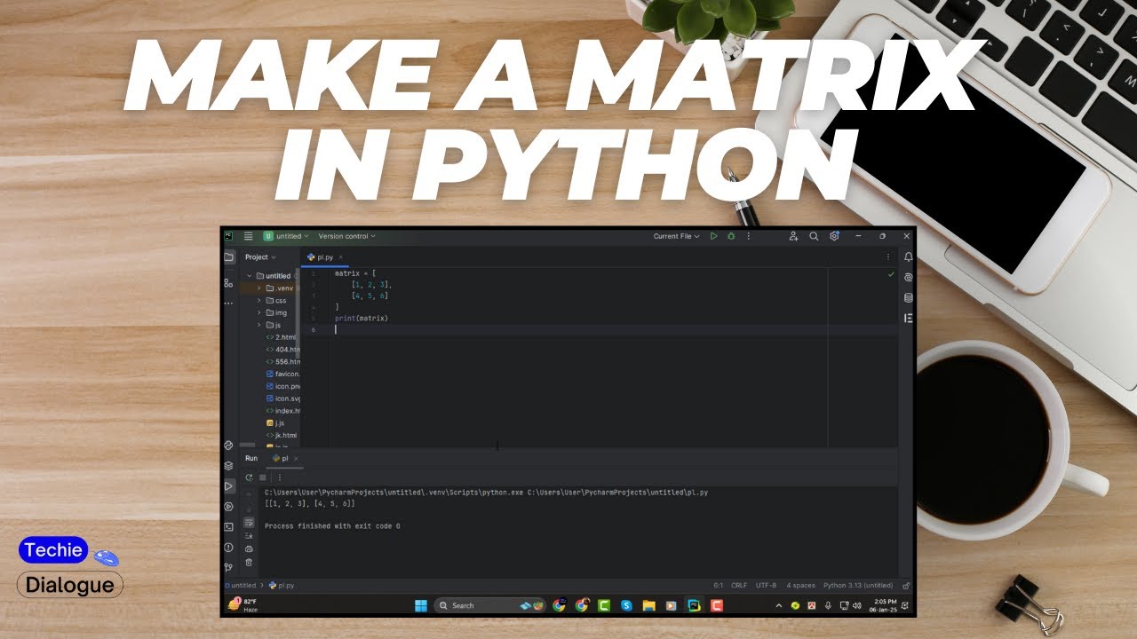 How to Make a Matrix in Python - Full Guide (2025)
