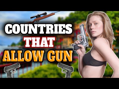 10 Countries Where It Easy To Own a Gun: Free Country