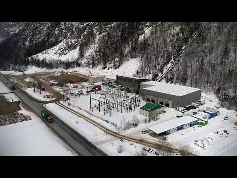 So entsteht ein Pumpspeicherkraftwerk - Drohnenflug Doku HD Salzburg AG TV
