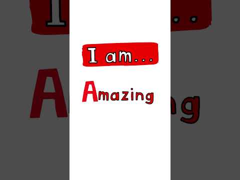 Letter A, ASL, words that start with A, and positive affirmations! #childrensbooks #peaceforkids
