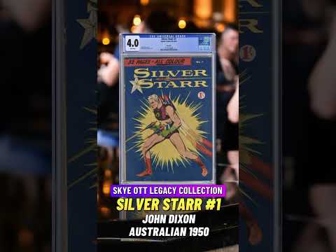 Silver Starr #1 Australian Science Fiction Historic Comic! John Dixon 1950 #comics #foreigncomics