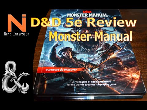 D&D 5e Monster Manual Review | Nerd Immersion
