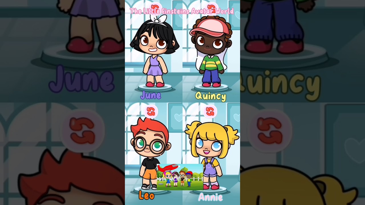 The Little Einsteins Avatar World #leo #annie #june #quincy