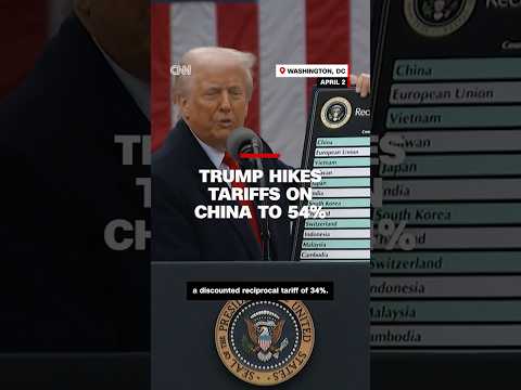 Trump hikes tariffs on China to 54%