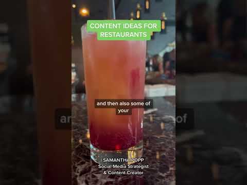 Content Ideas For Restaurant Owners 18 #socialmediamarketingtip