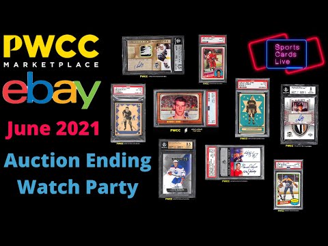 PWCC eBay Auction Ending Watch Party - June 2021