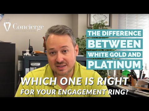 What's the Difference Between White Gold and Platinum?
