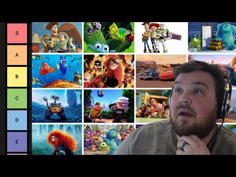Pixar movies tier list