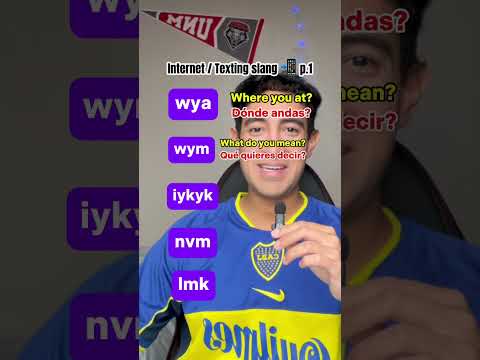 Internet slang. Texting acronyms 📲 p.1