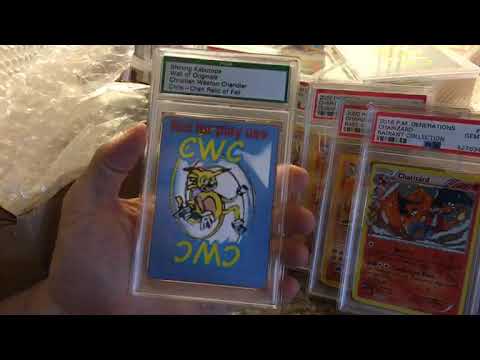 Unboxing PSA Graded Chris-Chan Original Cards