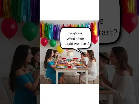 Surprise Party Planning – Fun English Conversation for Beginners | Learn Everyday English