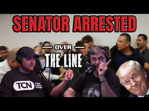 Senator Alex Padilla ARRESTED | Over The Line Podcast