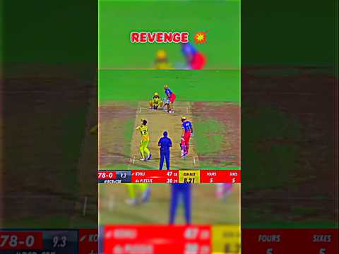 RCB Vs CSK ???? Ms Dhoni X Virat Kohli???????? IPL 2025 #shorts #shortvideo #rcb #csk