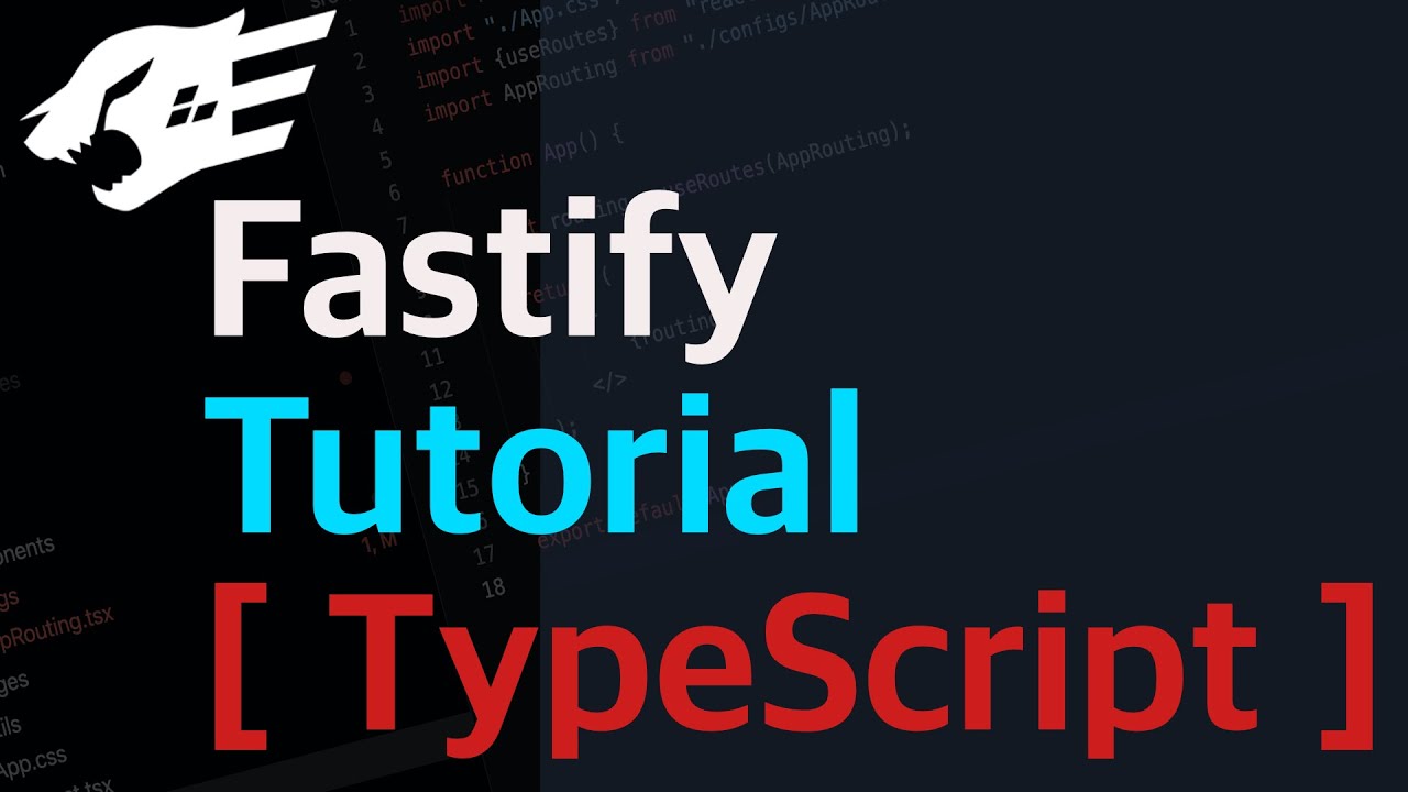 Fastify Setup Tutorial with Typescript