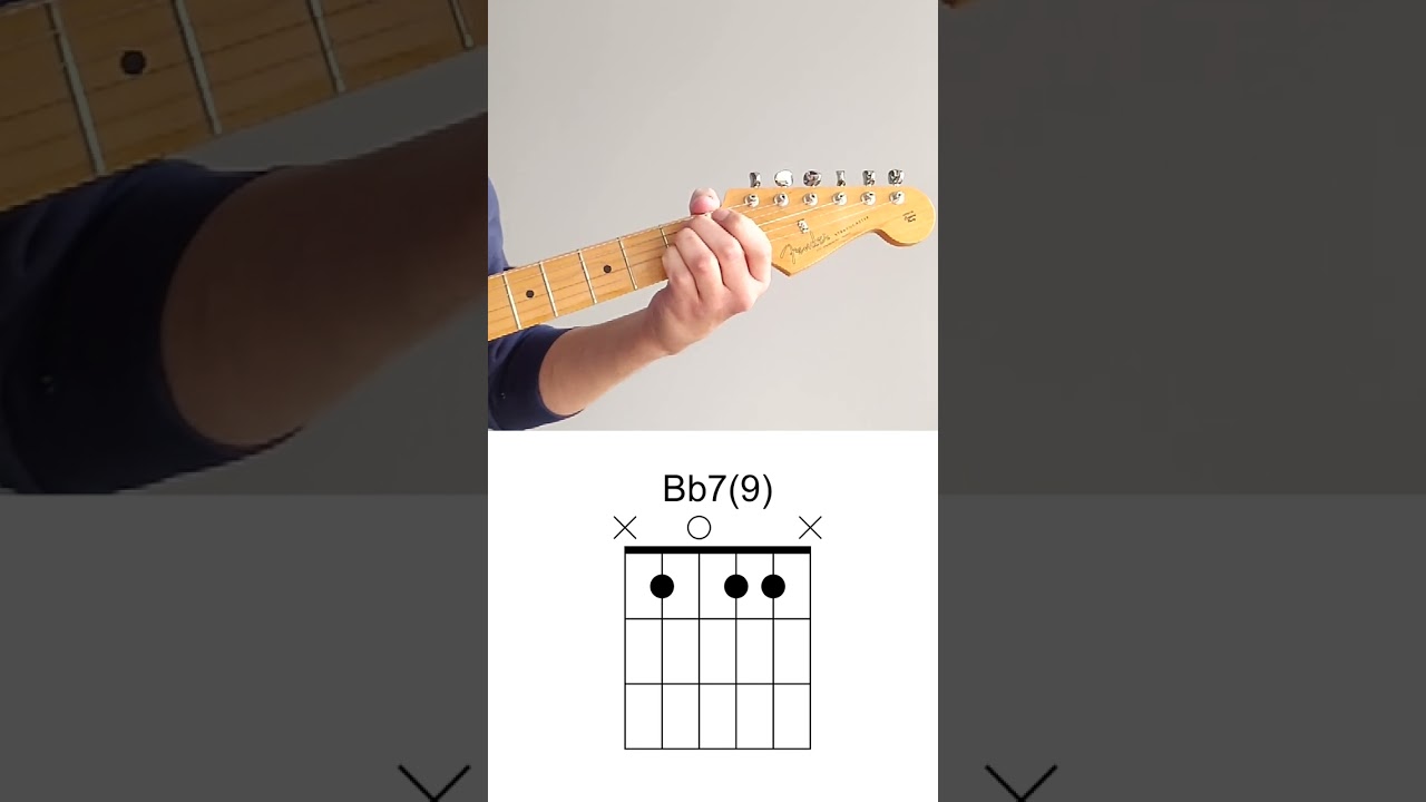 Bb7(9) #guitar #acordes #chords