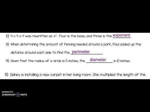 Unit 11 Vocab Key
