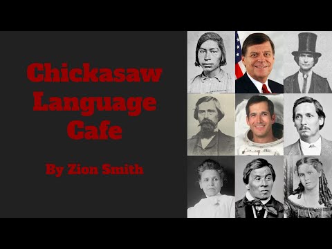 Chickasaw Language Café, hosted by Zion Smith | Vos Linguistics