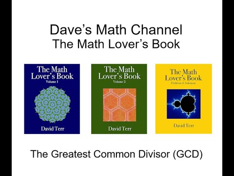The Math Lover's Book, Section 2.3, Lesson 1: The Greatest Common Divisor (GCD)