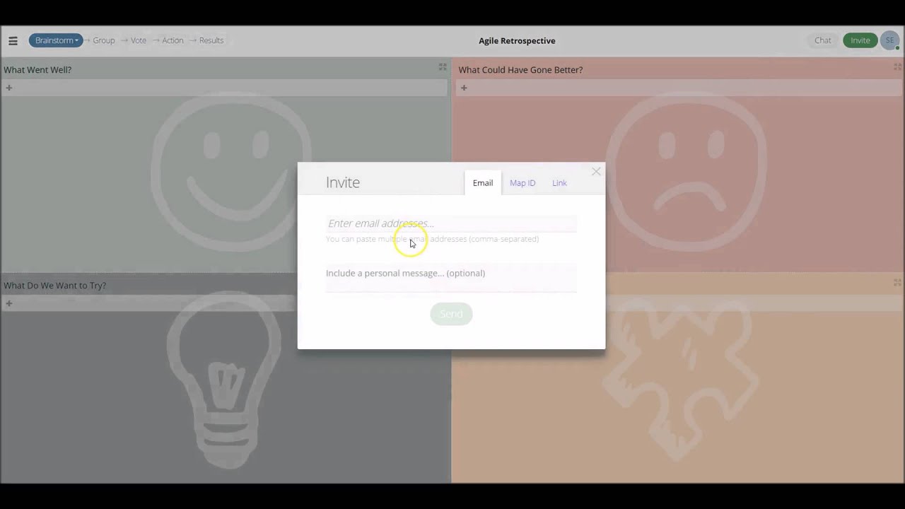 Agile Retrospective Tool - Groupmap
