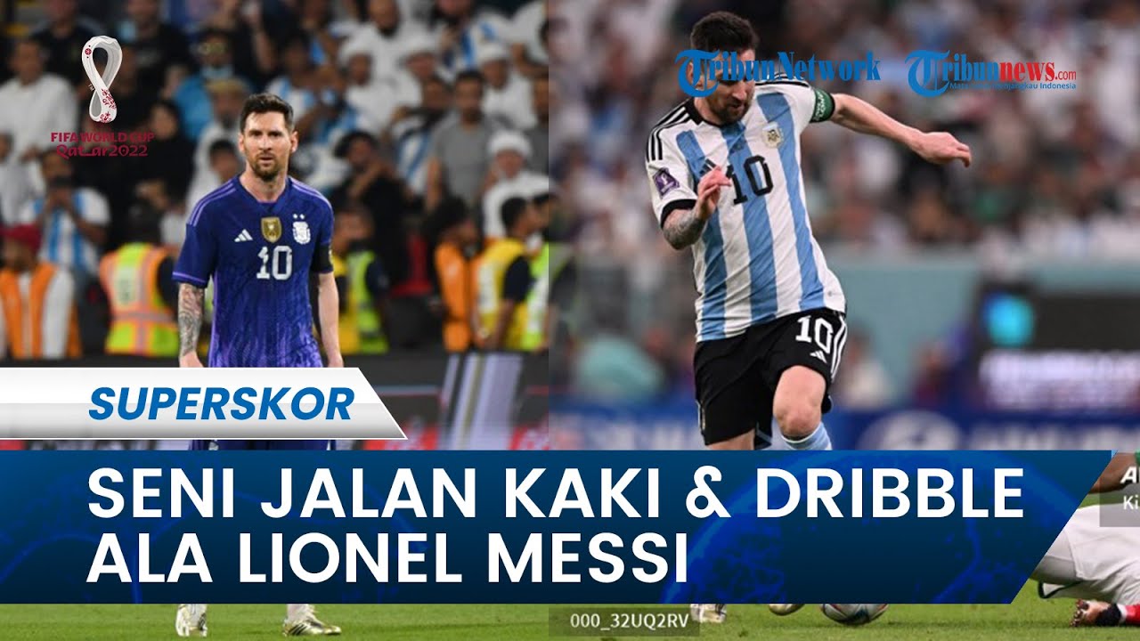 Seni Jalan Kaki dan Dribble ala Lionel Messi, Tampak seperti Pemalas ...