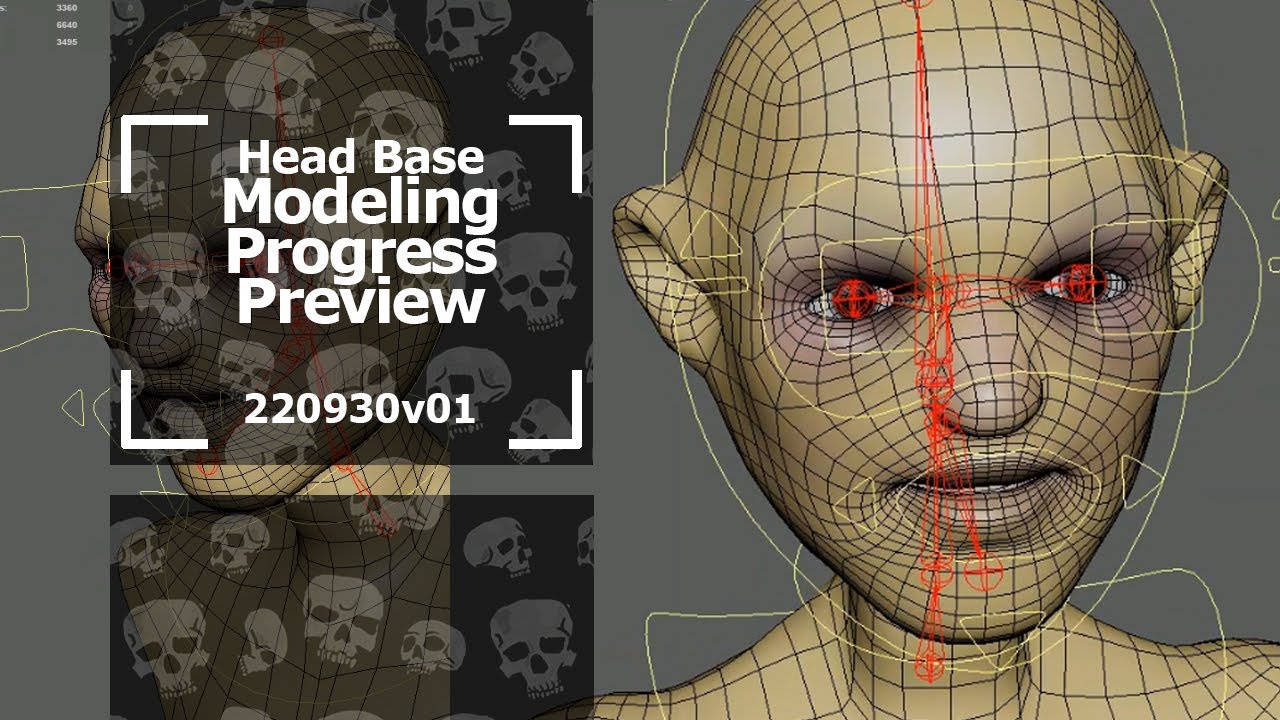 Head Base Modeling Preview 220930v01