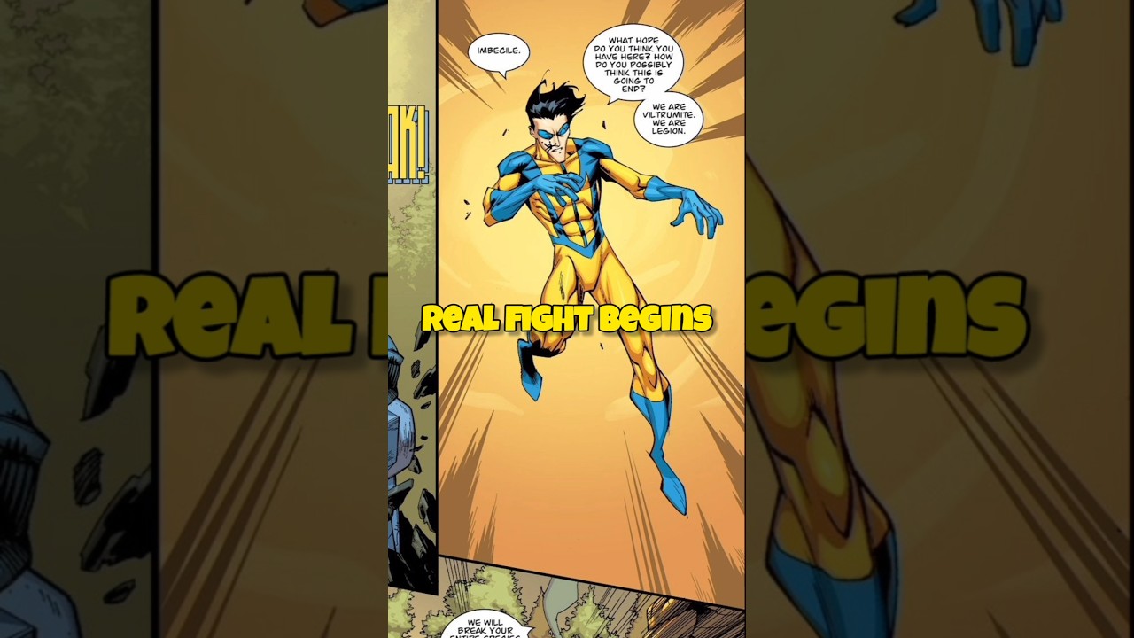 Tech Jacket Is Fighting 2 Evil Invincible #invincible